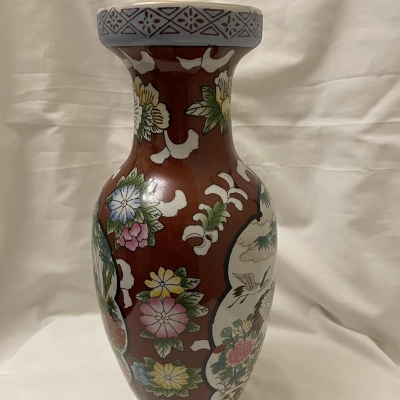 Accents | Vintage Hand Painted Asian Vase Made For James Alex Imp Nj ...